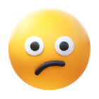 Confused icon in 3D Fluency Style