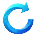 Restart icon in 3D Fluency Style