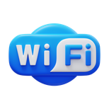 Wi-Fi Logo icon in 3D Fluency Style