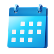 Calendar icon in Windows 10 Style