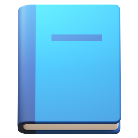 Book icon in 3D Fluency Style