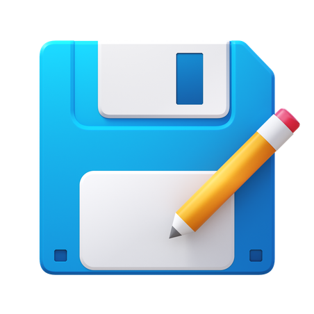 Save as icon in 3D Fluency Style
