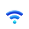 Wi-Fi Good icon in 3D Fluency Style