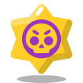 Brawl Stars icon in Arcade Style