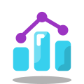Combo Chart icon in Arcade Style