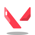Valorant icon in Arcade Style