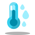 Dew Point icon in Arcade Style