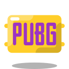 PUBG icon in Arcade Style