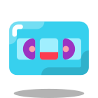 Tape Drive icon in Arcade Style