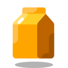 Tetra Pak icon in Arcade Style