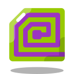 RFID Tag icon in Arcade Style