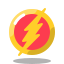 The Flash Sign icon in iOS Style