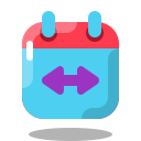 Date Span icon in iOS Style