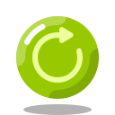 Restart icon in Windows Metro Style