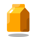 Tetra Pak icon in iOS Filled Style
