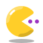 Pacman icon in Arcade Style