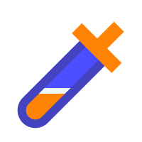 Color Dropper icon in Ice Cream Style