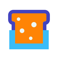 Toast icon in iOS Style