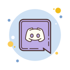 Discord Bubble icon in Bubbles Style