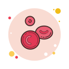 Erythrocytes icon in Bubbles Style