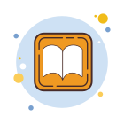 Ibooks icon in Bubbles Style