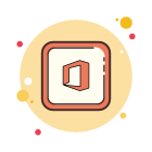 Office 365 icon in Bubbles Style