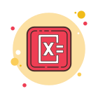 Photomath icon in Bubbles Style