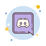 Discord Bubble icon in Bubbles Style