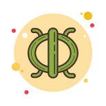 Perseverance Symbol icon in Bubbles Style