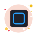 Widgetsmith icon in Bubbles Style