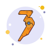 Honkai 3rd Impact icon in Hand Drawn Style
