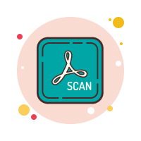 Adobe Scan icon in Cloud Style
