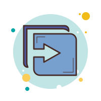 Free Download Manager icon in Bubbles Style