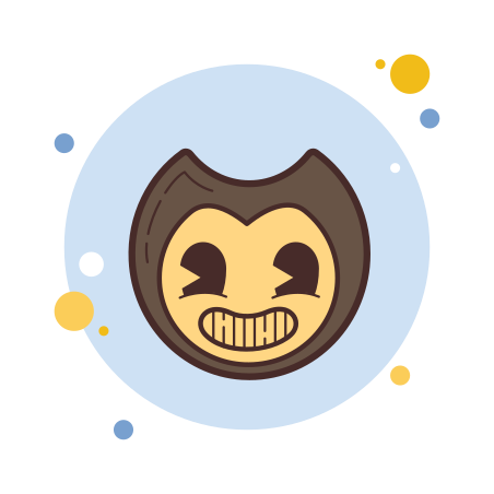 Bendy icon in Bubbles Style