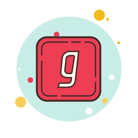 Gaana icon in Bubbles Style