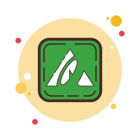 Questrade icon in Bubbles Style