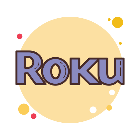 Roku icon in Bubbles Style