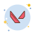 Valorant icon in Bubbles Style