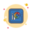 Ibis Paint X icon in Bubbles Style