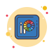 Ibis Paint X icon in Bubbles Style