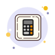 Calculator icon in Bubbles Style