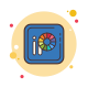Ibis Paint X icon in Bubbles Style