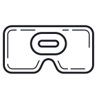 Oculus icon in Hand Drawn Style