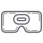 Oculus icon in Hand Drawn Style