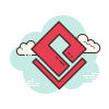 Visual Paradigm icon in Cloud Style