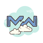 Call of Duty Modern Warfare icon in Cloud Style
