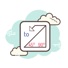 MSWLogo icon in Cloud Style