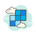 SendGrid icon in Cloud Style