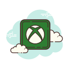 Xbox App icon in Cloud Style