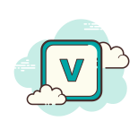 Microsoft Visio icon in Cloud Style